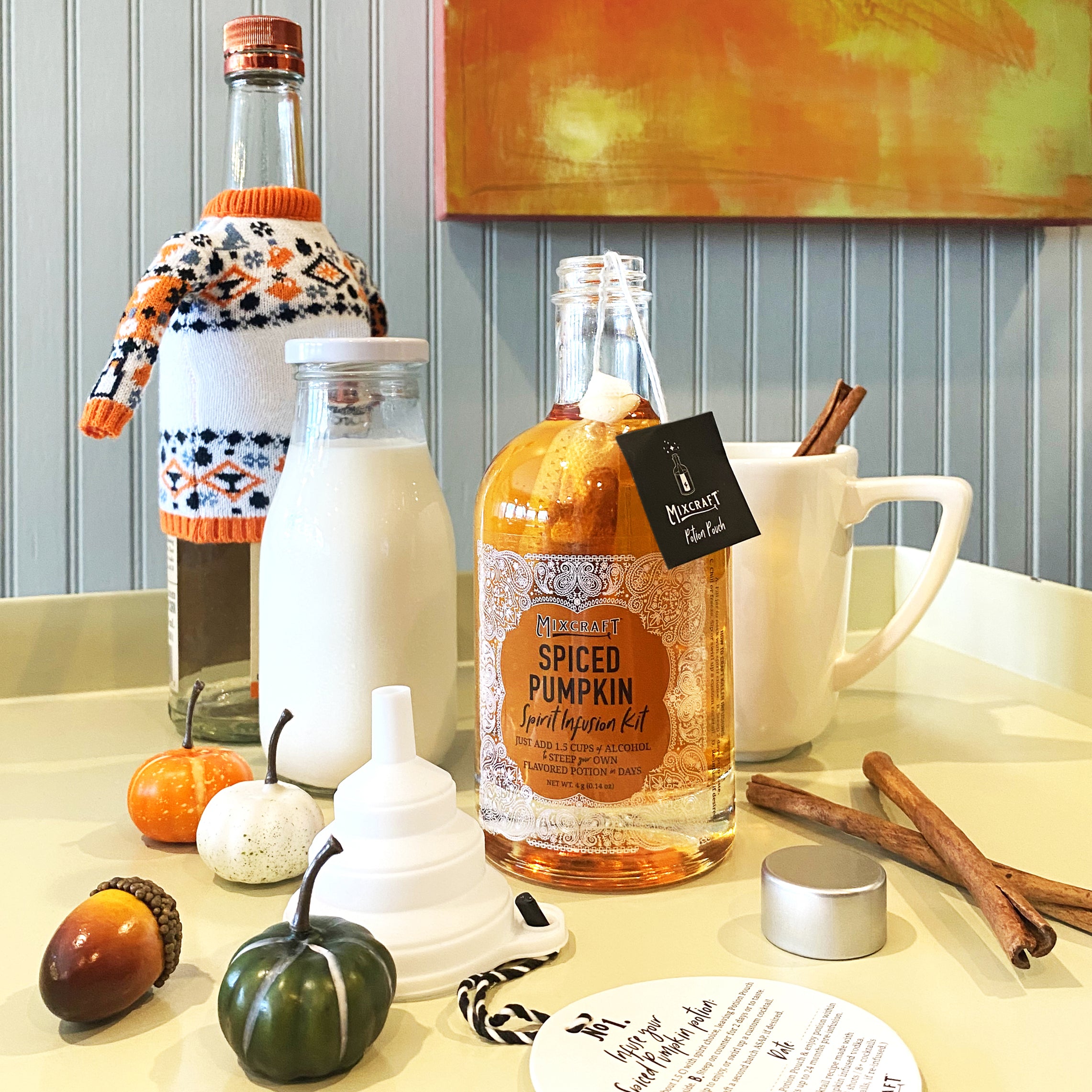 Spiced Pumpkin Spirit Infusion Kit – MixCraft